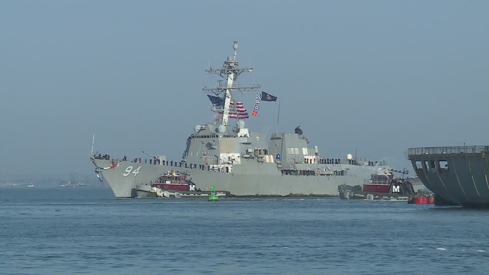 USS Nitze returns to Naval Station Norfolk after eight months at sea ...