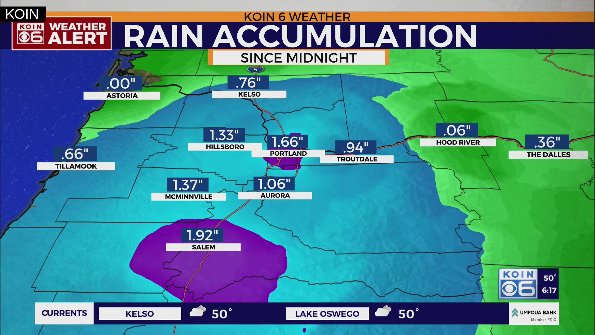 Weather forecast: Rain continues with less intensity tonight. Flood ...