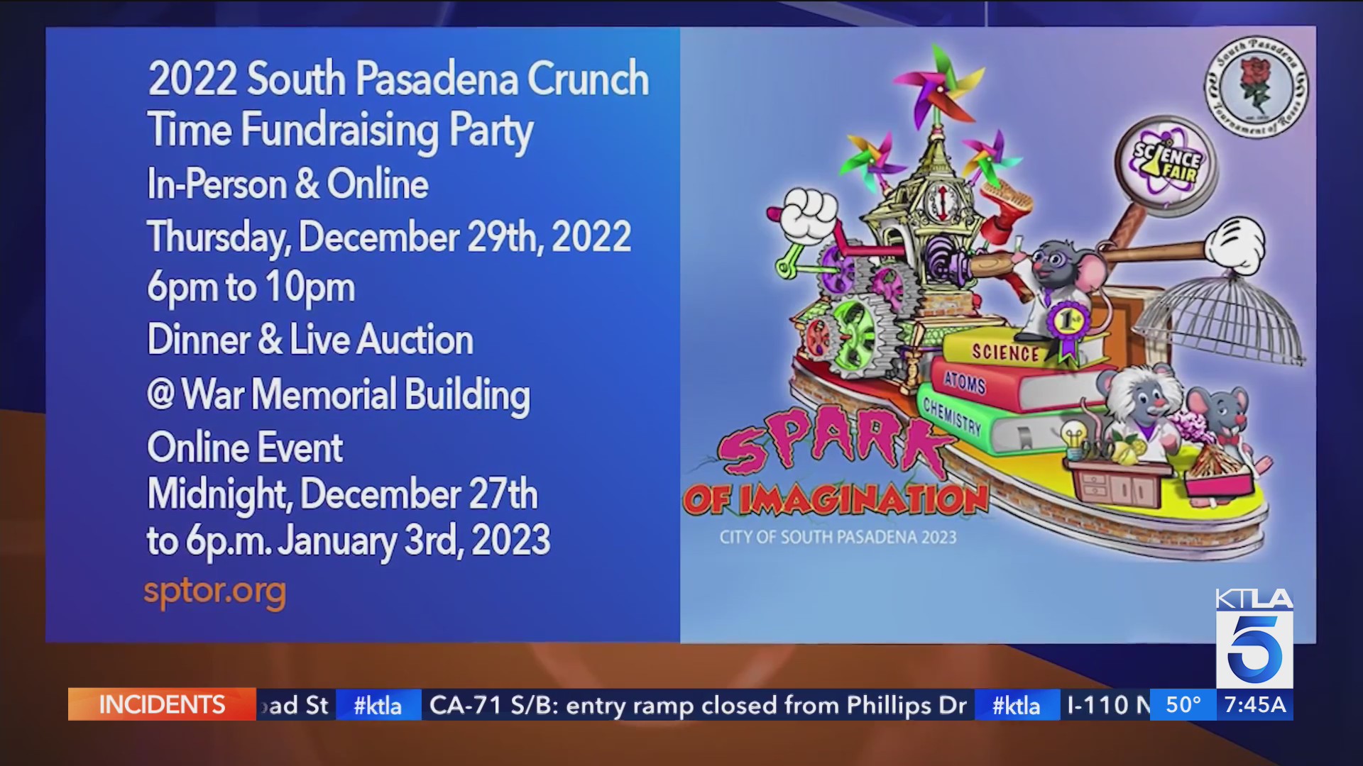 Saturday “Gayle on the Go!”, Saturday, December 10th, 2022 – KTLA