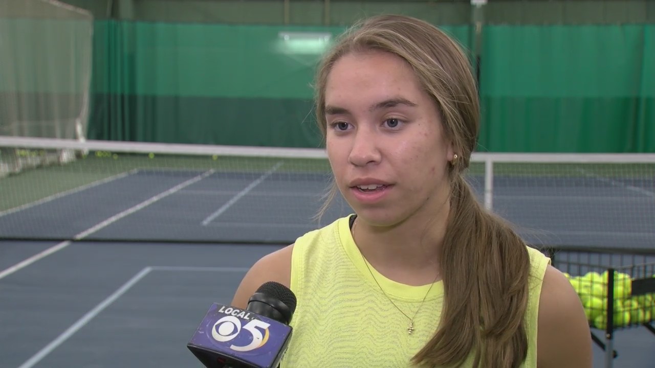 Olivia Minikel preps for 2022 tennis state tournament – WFRV Local 5 ...