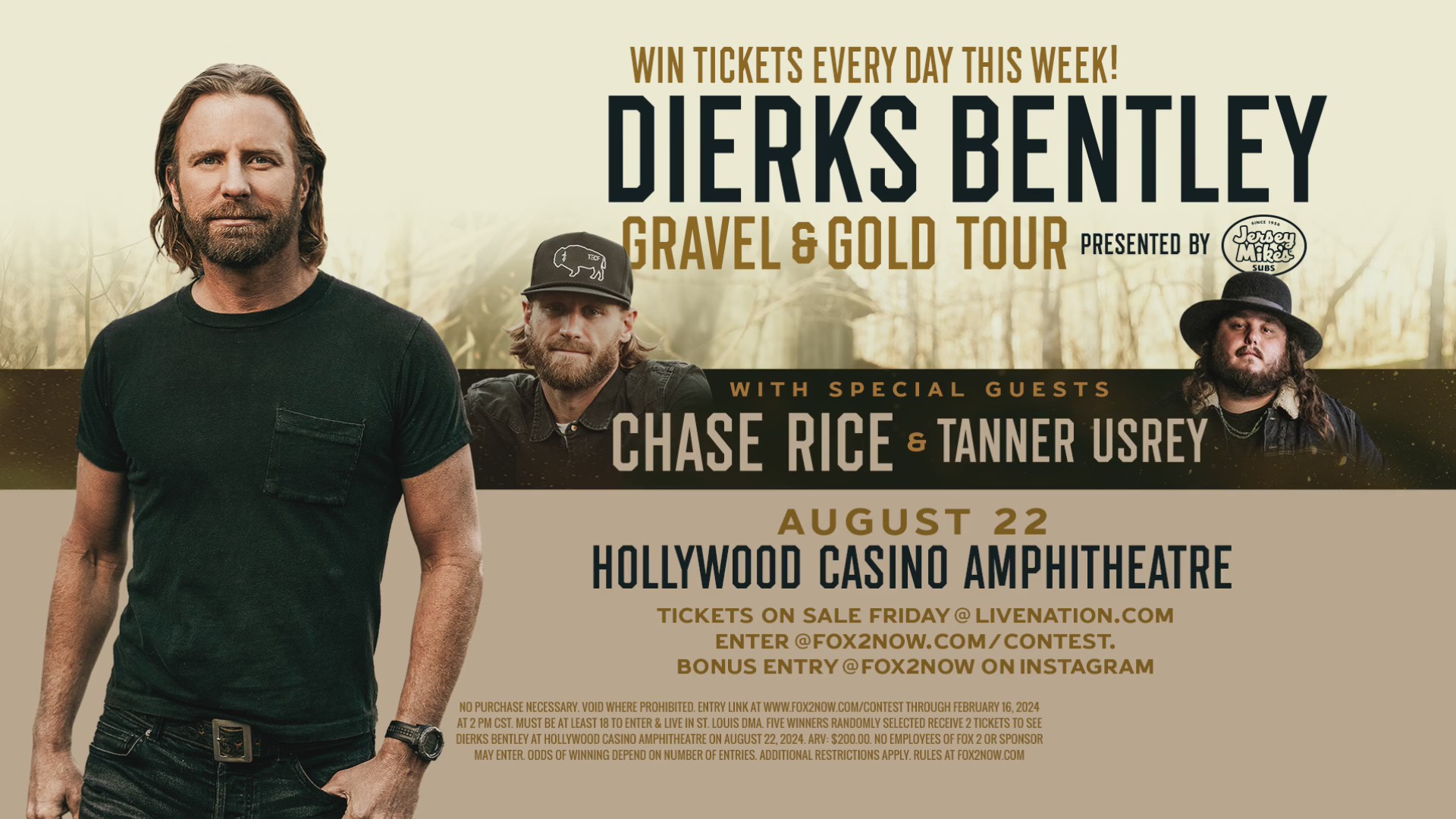 Singer Dierks Bentley performing at Hollywood Casino Amphitheatre this ...