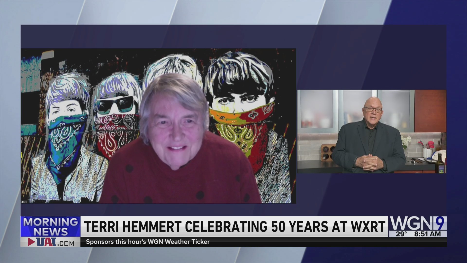 Terri Hemmert celebrates 50 years at WXRT – WGN-TV