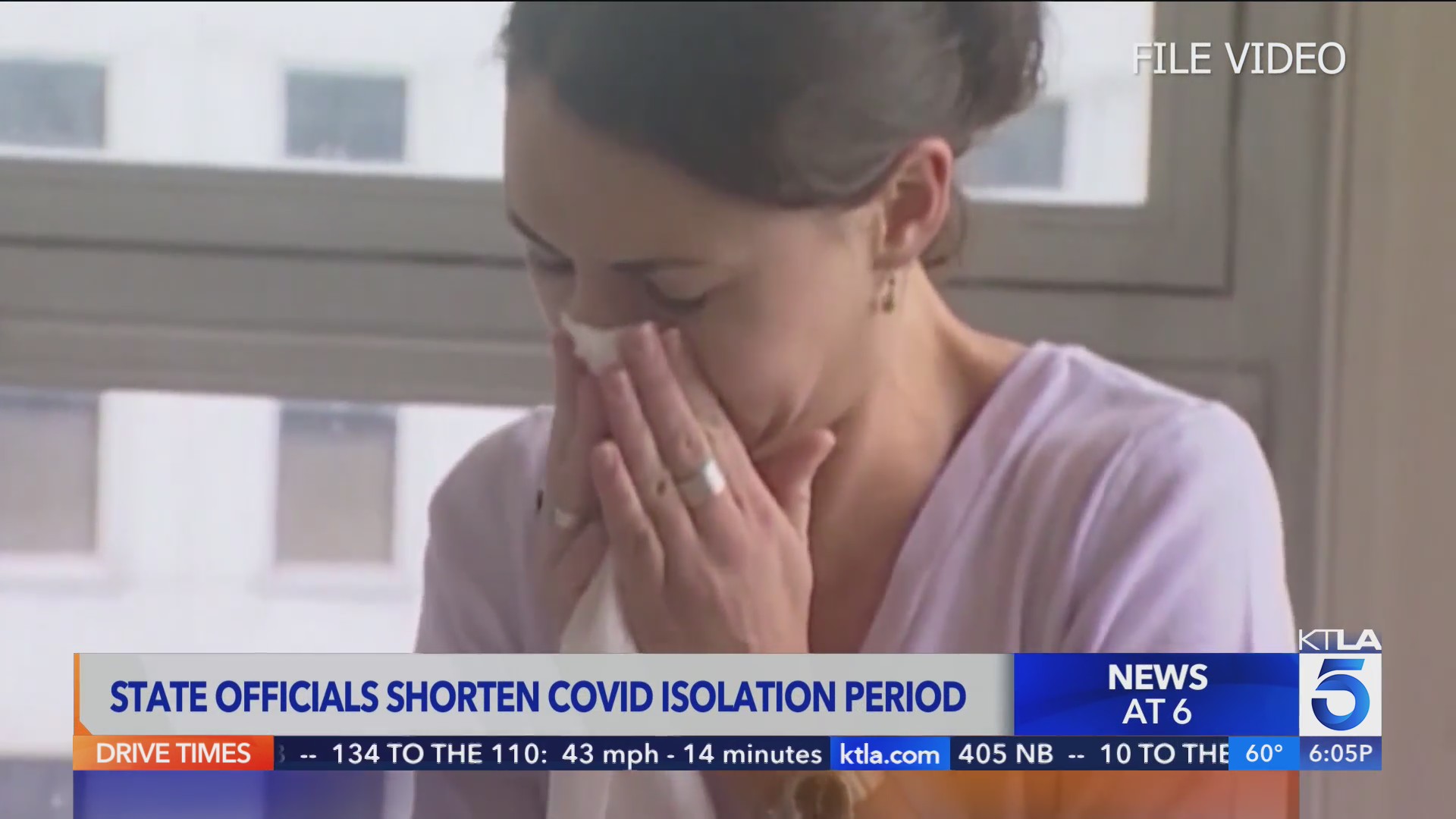 California health officials shorten COVID isolation period to 1 day – KTLA