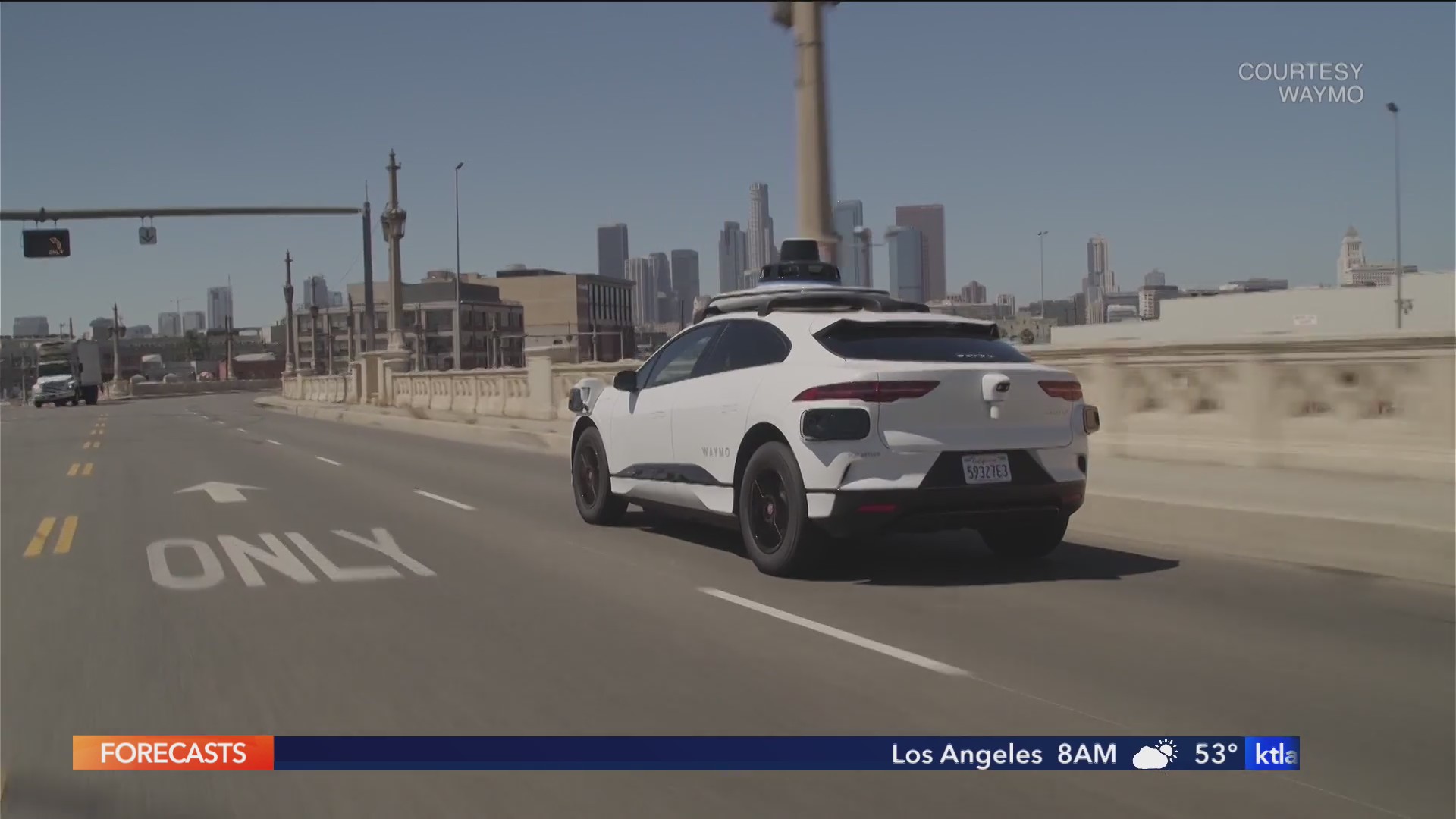 Driverless taxis hit the streets of Los Angeles – KTLA