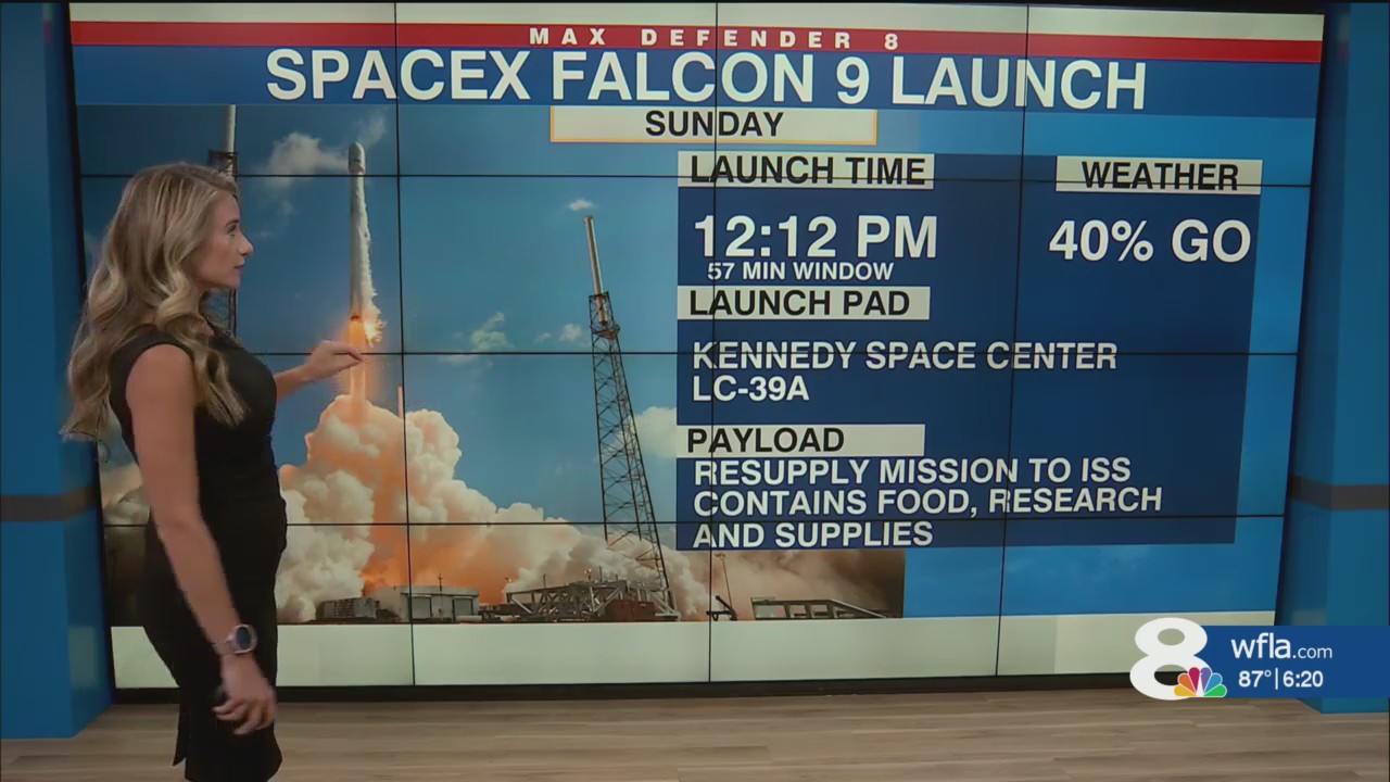 SpaceX aims for back-to-back Florida launches on Sunday – WFLA