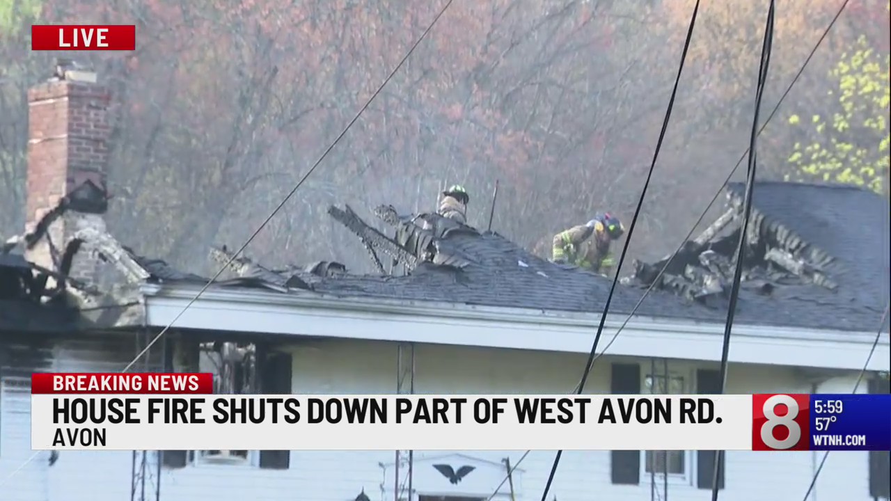 Crews respond to Avon house fire – WTNH.com