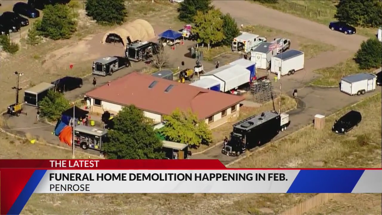 Demolition date rescheduled for Penrose funeral home – FOX31 Denver