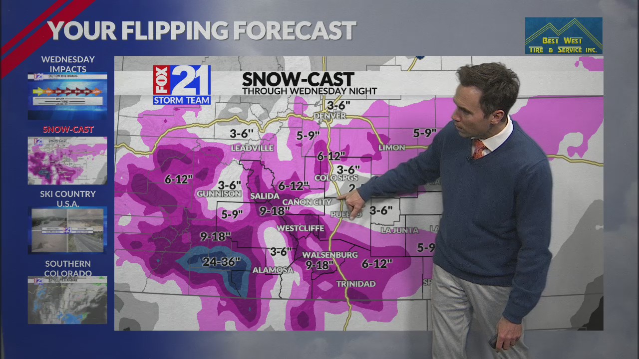 FOX21 Storm Team Forecast – FOX21 News Colorado
