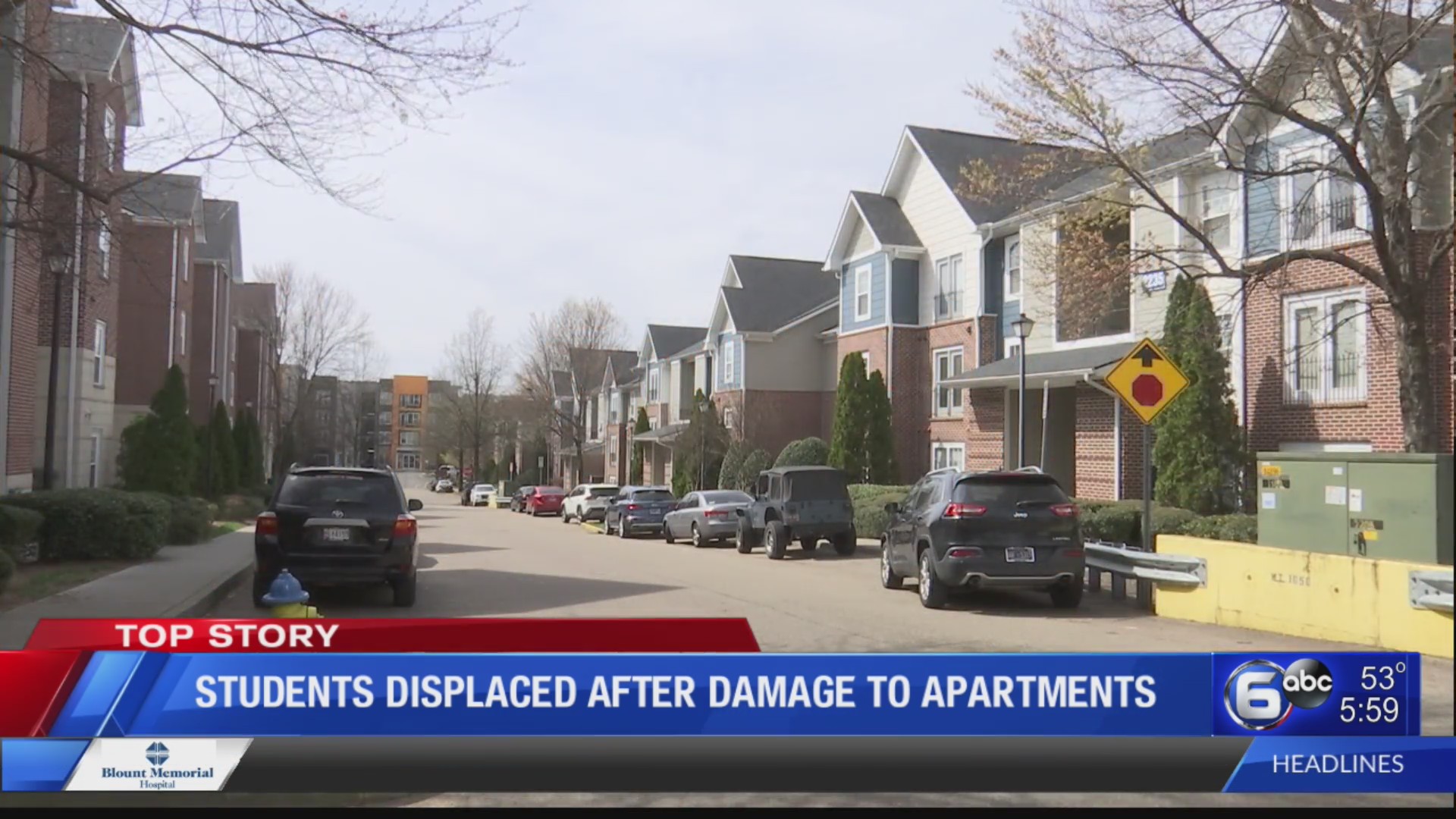 Students displaced after damage to apartments – WATE 6 On Your Side