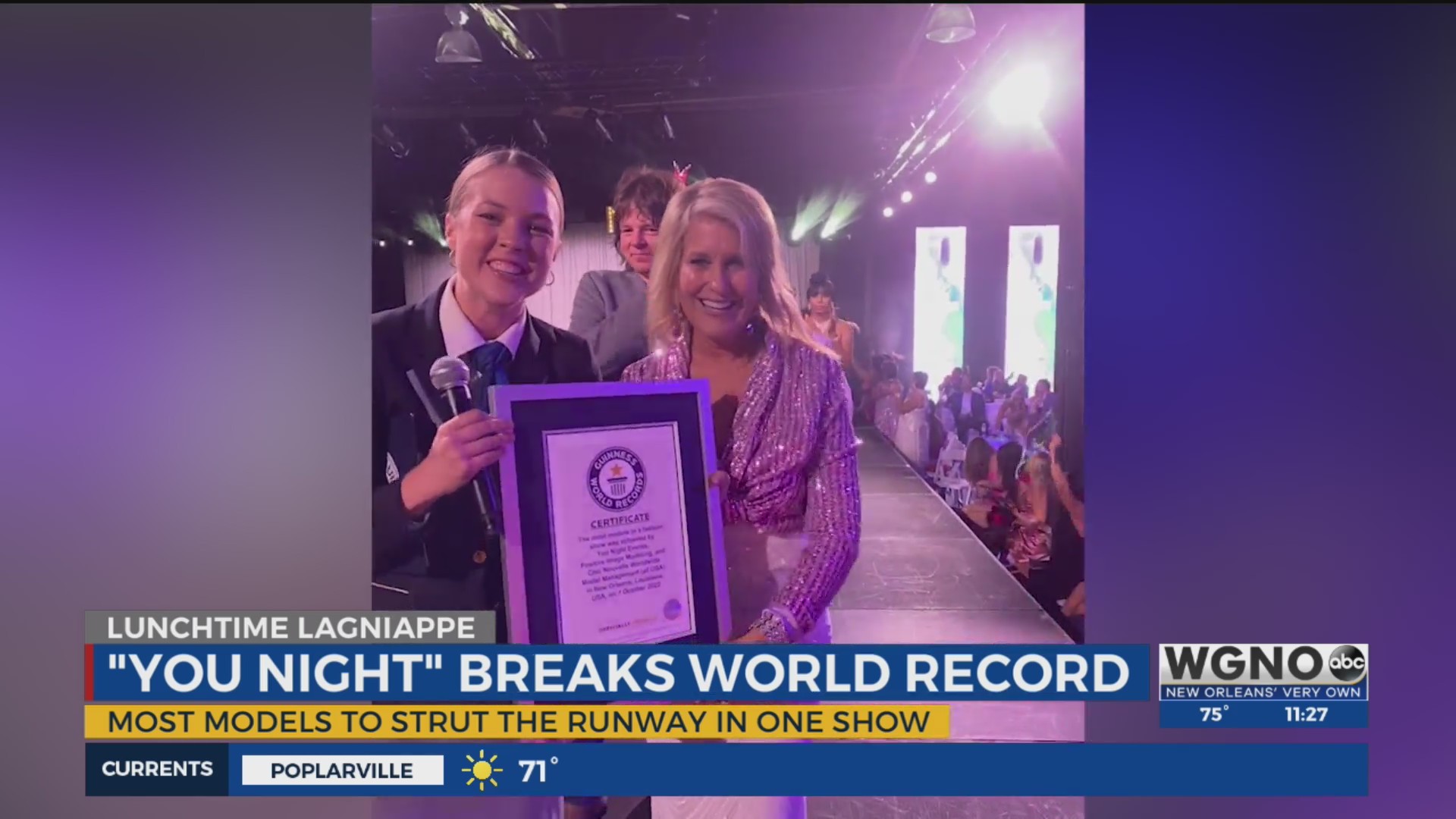 Guinness World Record set for most models on fashion runway – WGNO