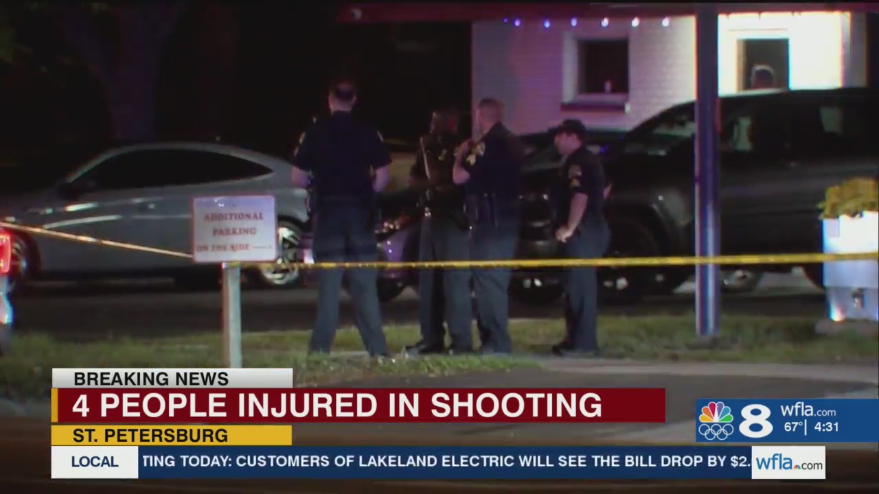 4 injured in St. Pete shooting, police say – WFLA