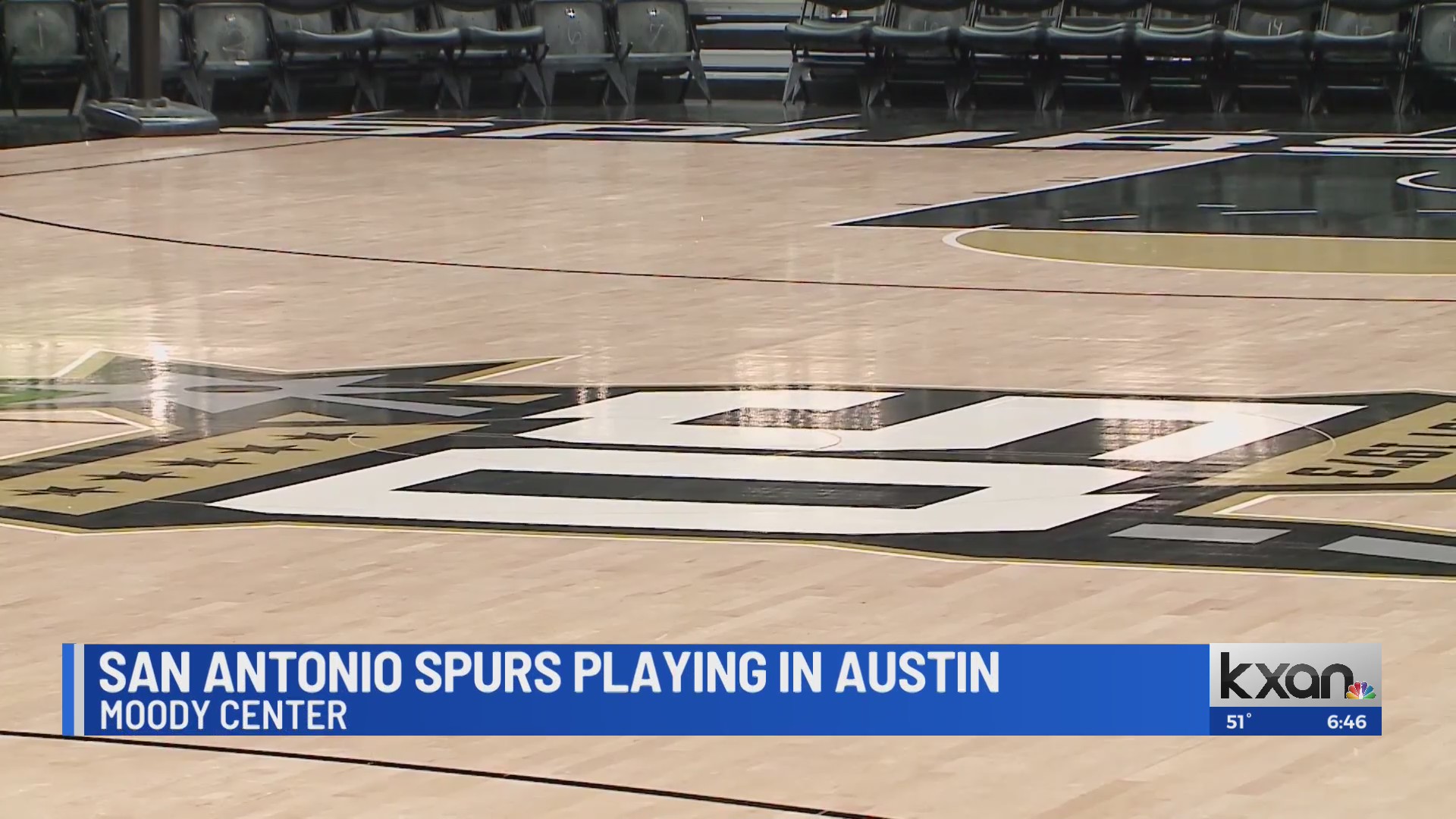San Antonio Spurs to play at Moody Center Thursday – KXAN Austin