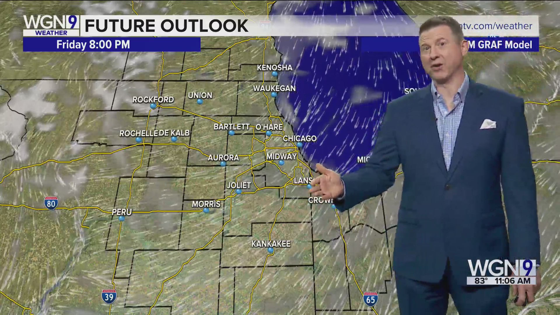 Friday Forecast: Temps in low 90s with isolated showers and storms – WGN-TV