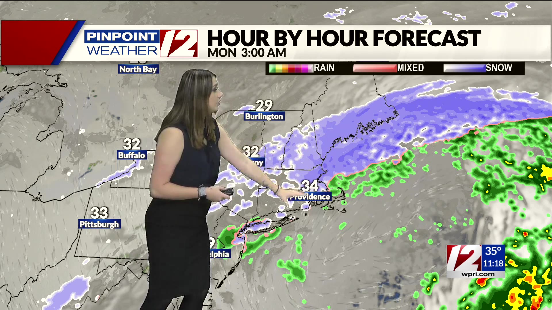 Pinpoint Weather 12 Forecast at 11 – WPRI.com