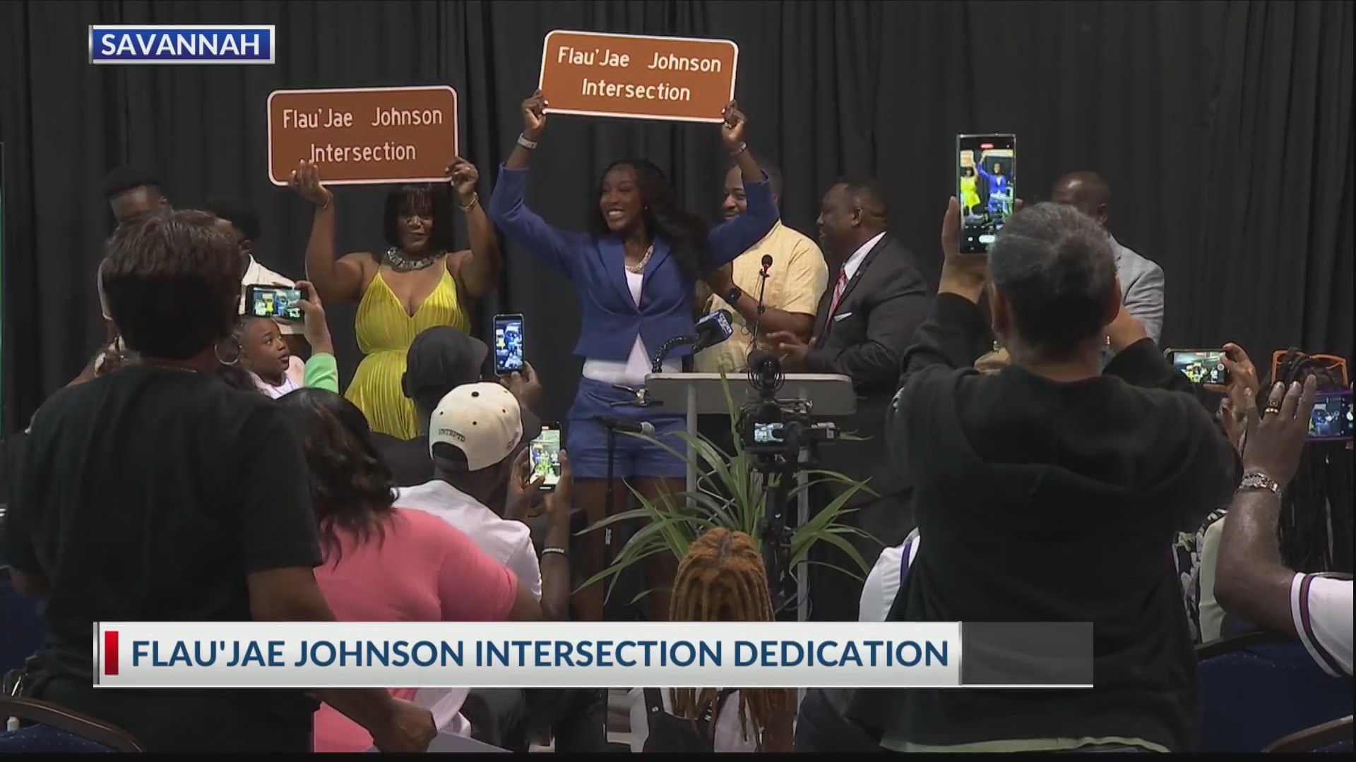Savannah intersection dedicated to Flau’Jae Johnson – WSAV-TV