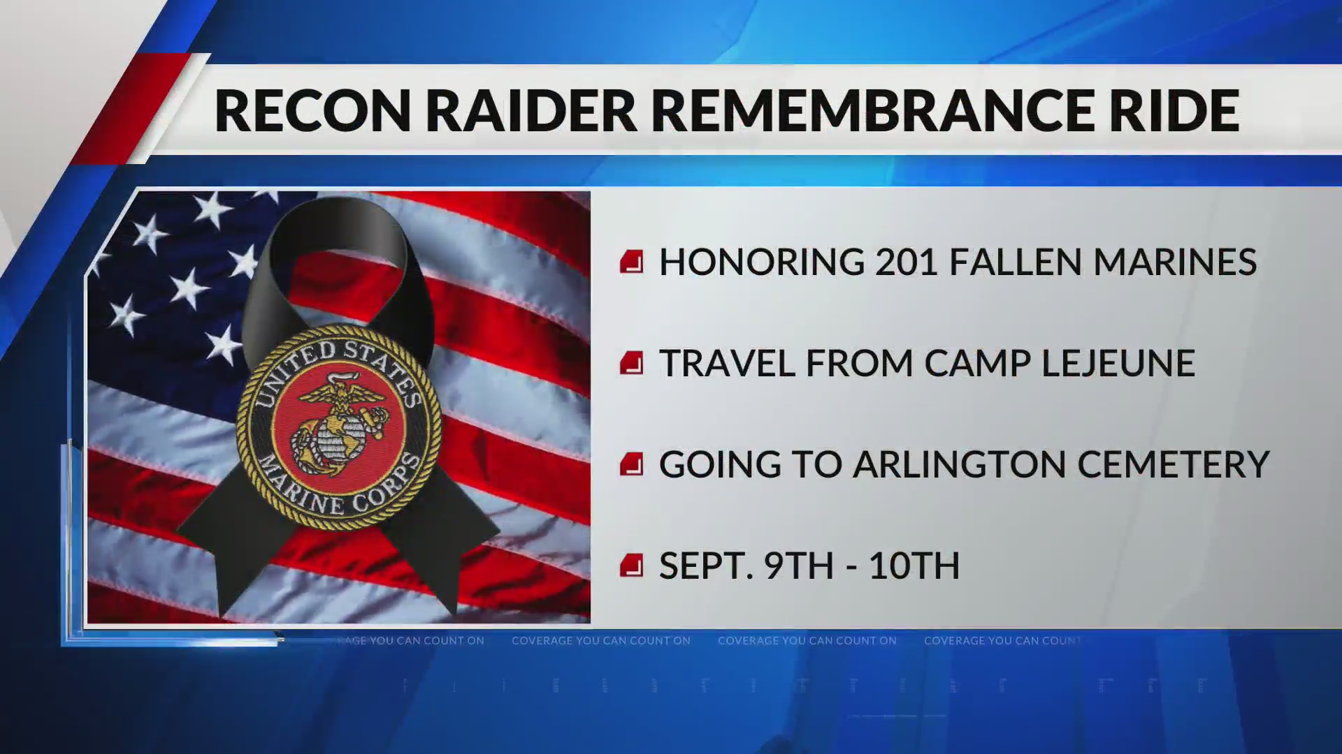‘Recon Raider Remembrance Ride’ starting Saturday, Sept. 9 – FOX 2