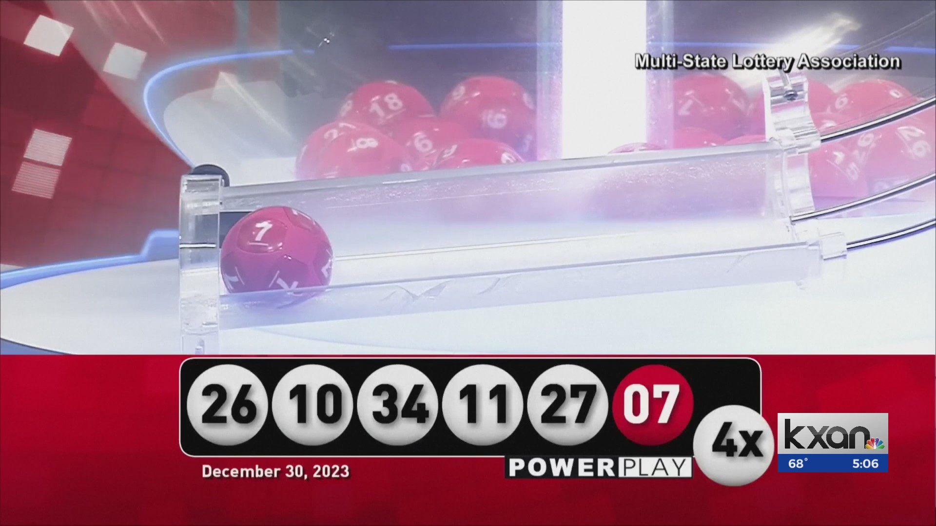 Powerball jackpot rolls into 2024 – KXAN Austin