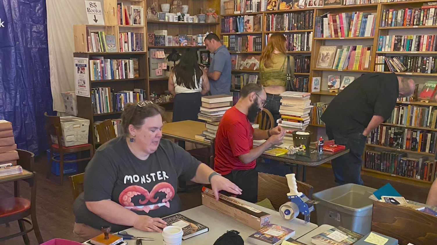 Book Burrow owner hopes to find new home for bookstore – KXAN Austin