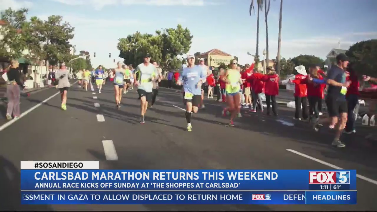 Carlsbad Marathon Returns This Weekend – FOX 5 San Diego & KUSI News