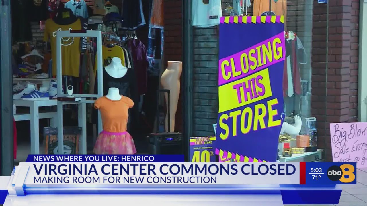 Virginia Center Commons permanently closes, mall to hold furniture sale ...