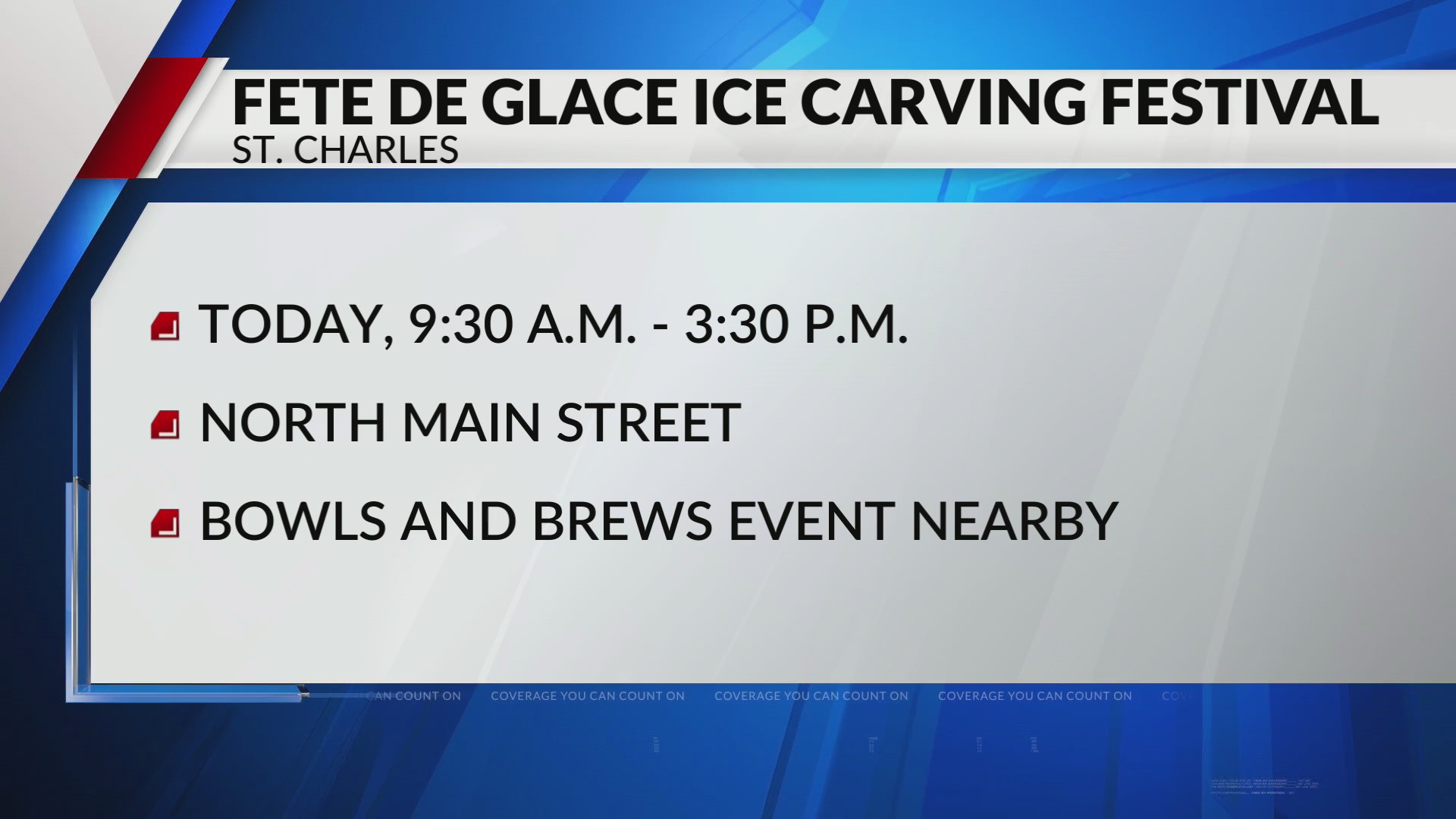 Historic St. Charles Fete De Glace Ice Carving Festival – FOX 2