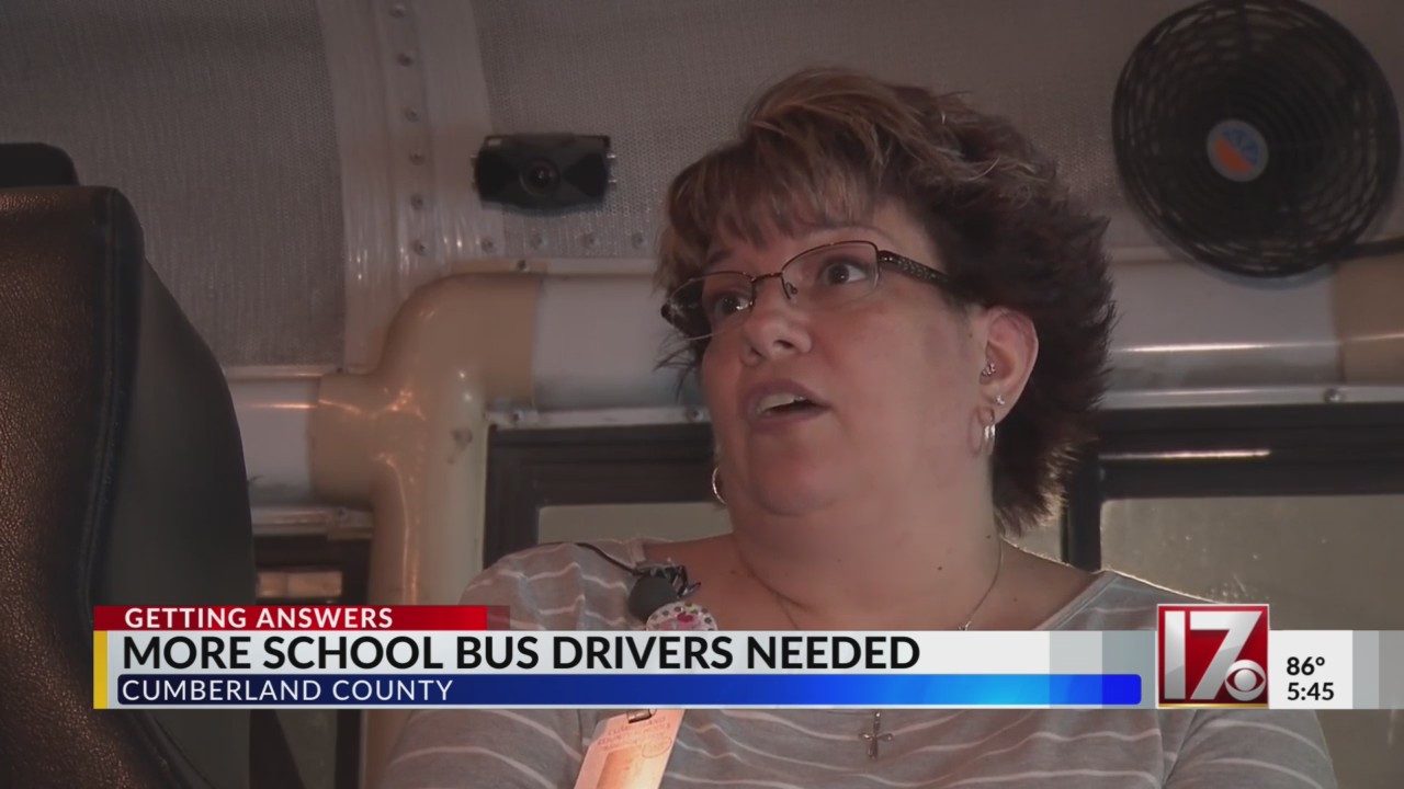 More school bus drivers needed in Cumberland County – CBS17.com