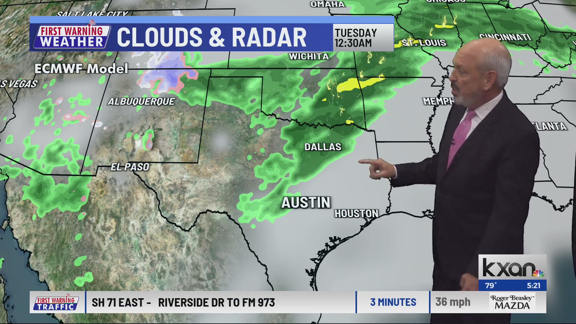 First Warning Weather with Jim Spencer – KXAN Austin