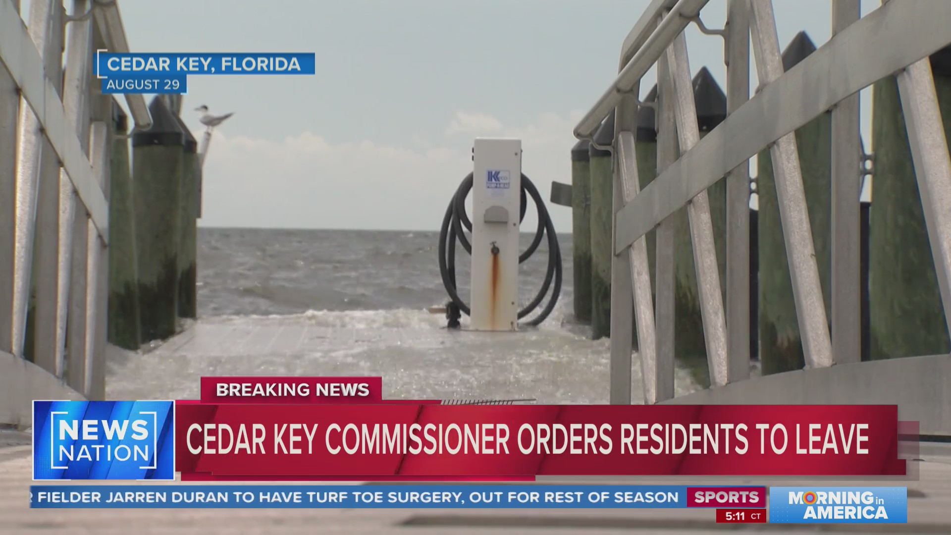 Hurricane Idalia: Florida man stays in Cedar Key to help elderly ...