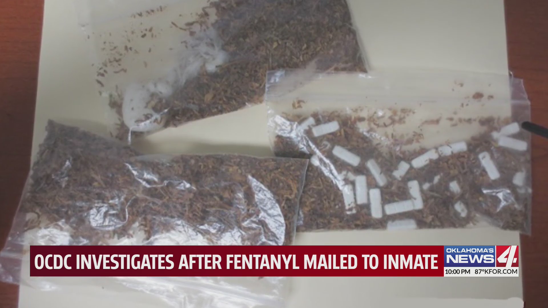 OCDC investigates after fentanyl mailed to inmate – KFOR.com Oklahoma City