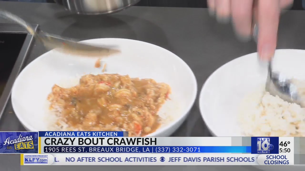 Acadiana Eats Kitchen: Crazy Bout Crawfish pt.2 – KLFY.com