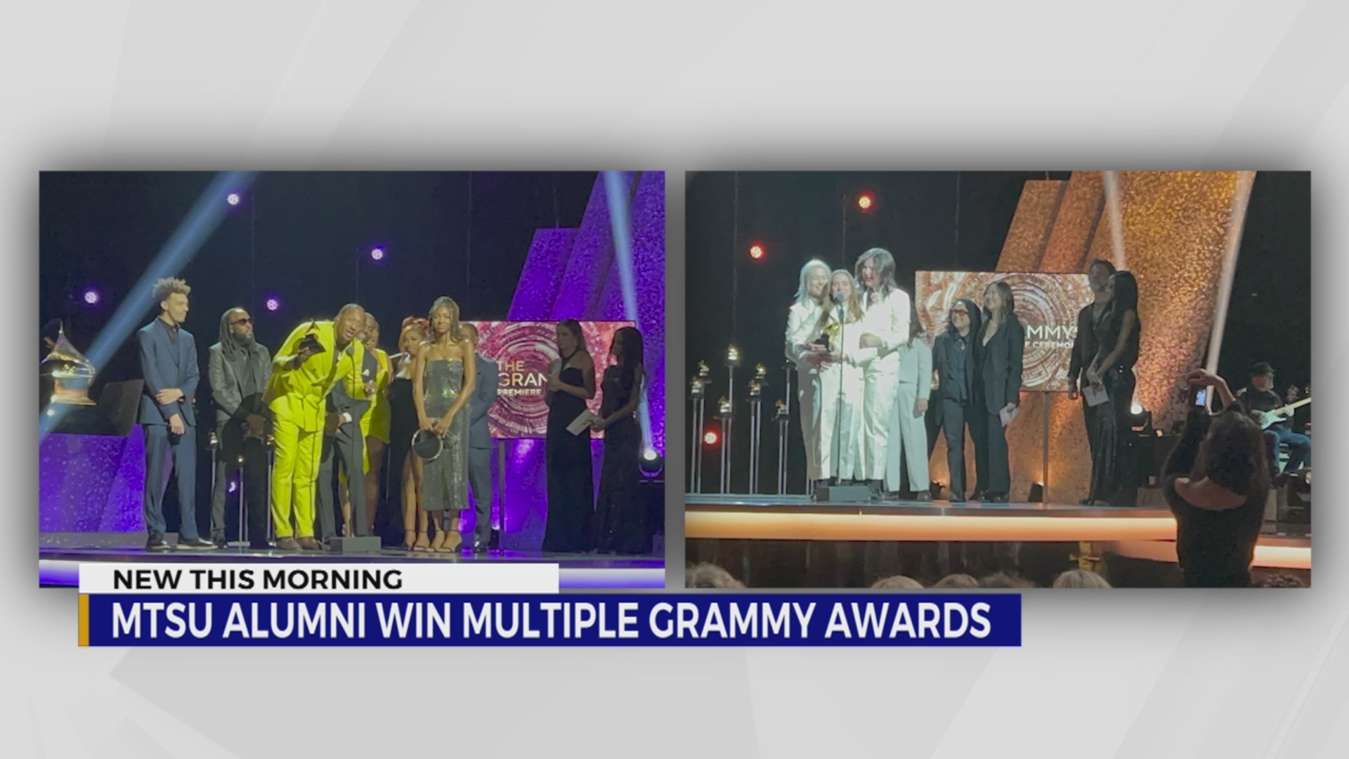 MTSU Alumni win multiple Grammy awards – WKRN News 2