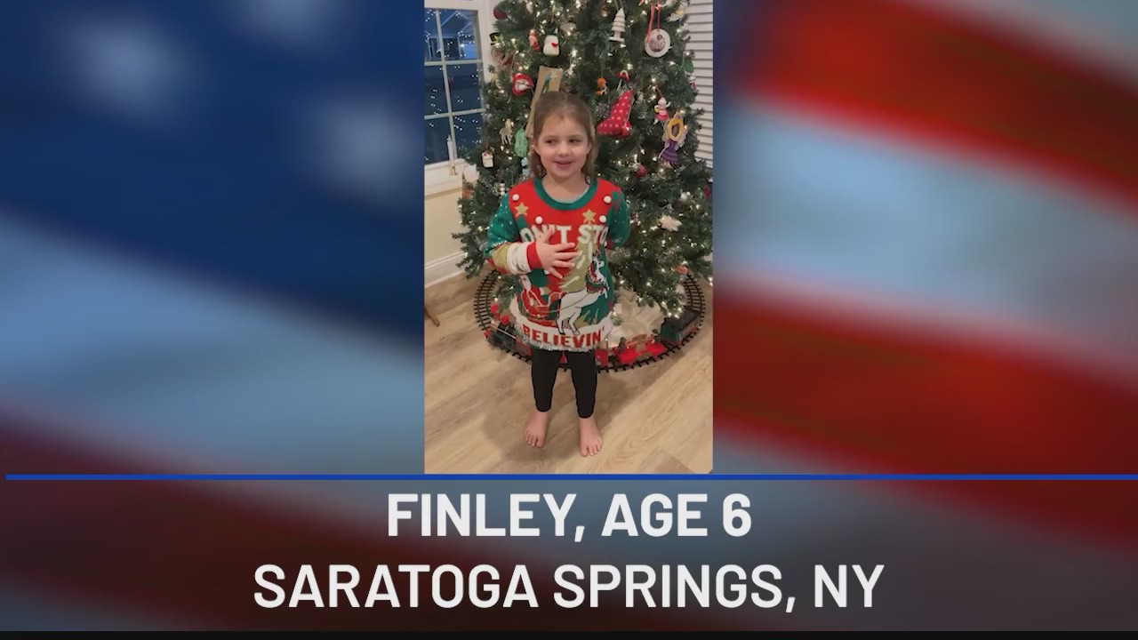Finley gives us our daily pledge of allegiance – NEWS10 ABC