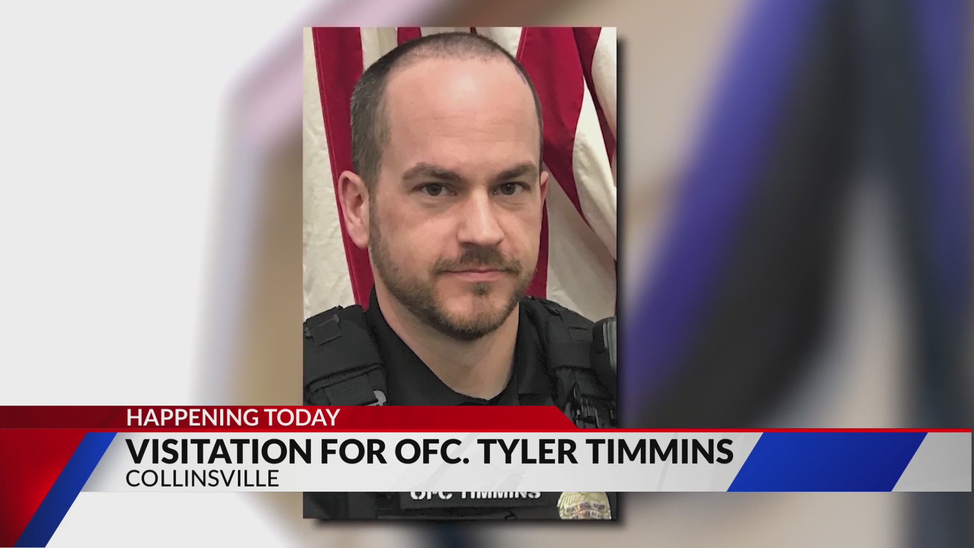 Fallen Pontoon Beach Officer Tyler Timmins’ visitation held today – FOX 2