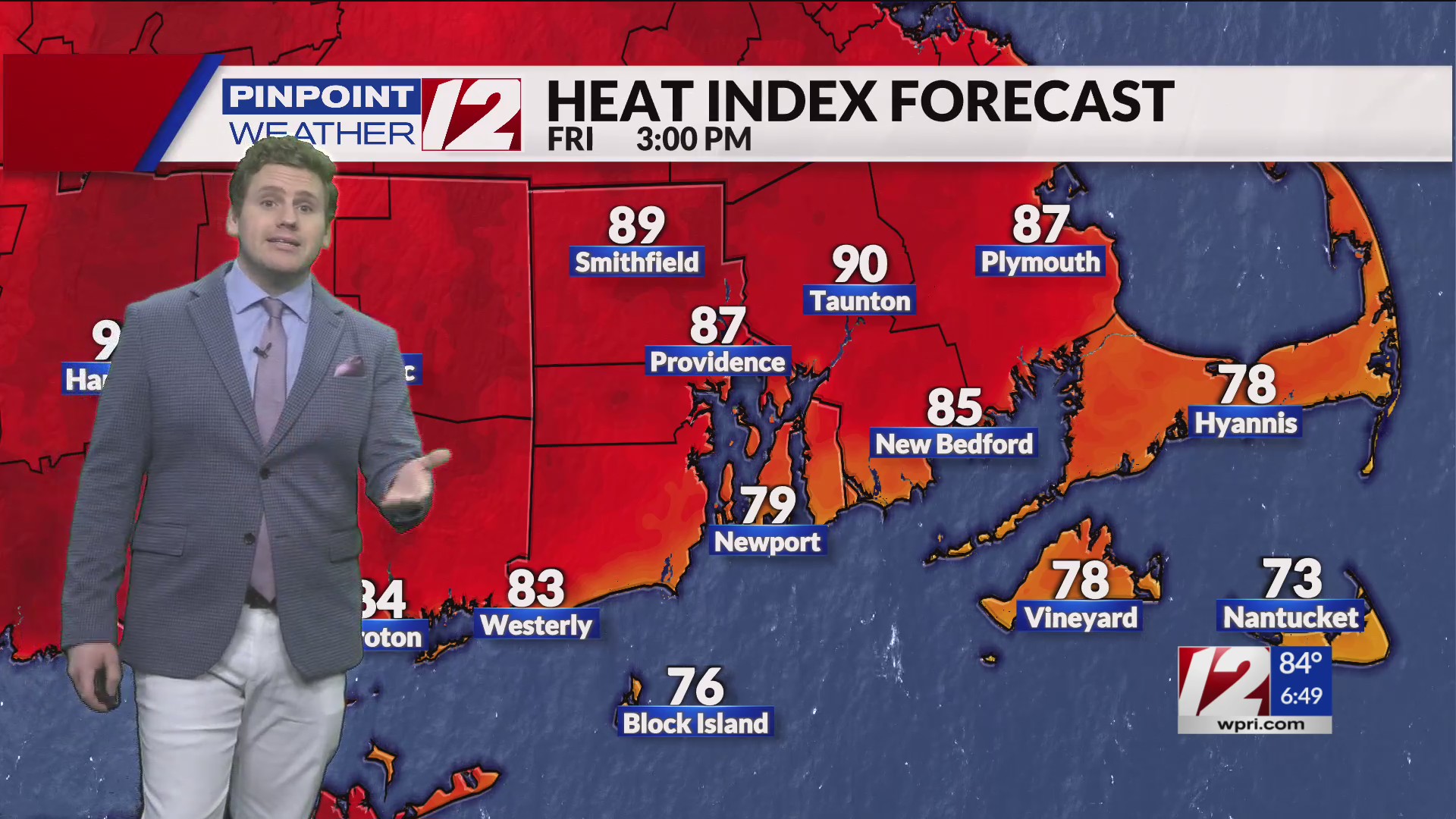 Pinpoint Weather 12 Forecast – WPRI.com