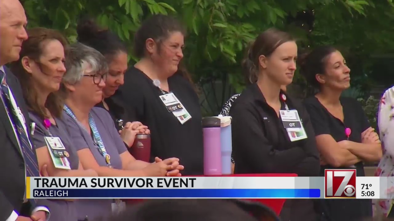 Trauma survivors thank doctors, nurses at Wake Med Trauma Survivor ...