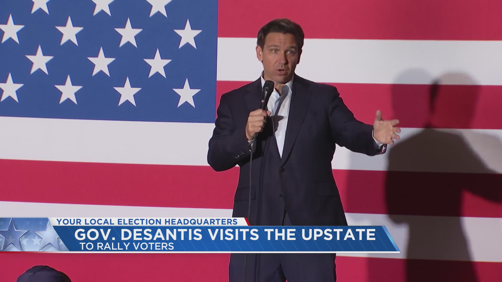 Florida Governor Ron Desantis visits the Upstate as he campaigns for ...