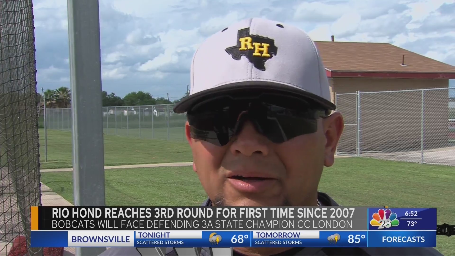 Rio Hondo Baseball Preps for Defending State Champ in Third Round – KVEO-TV