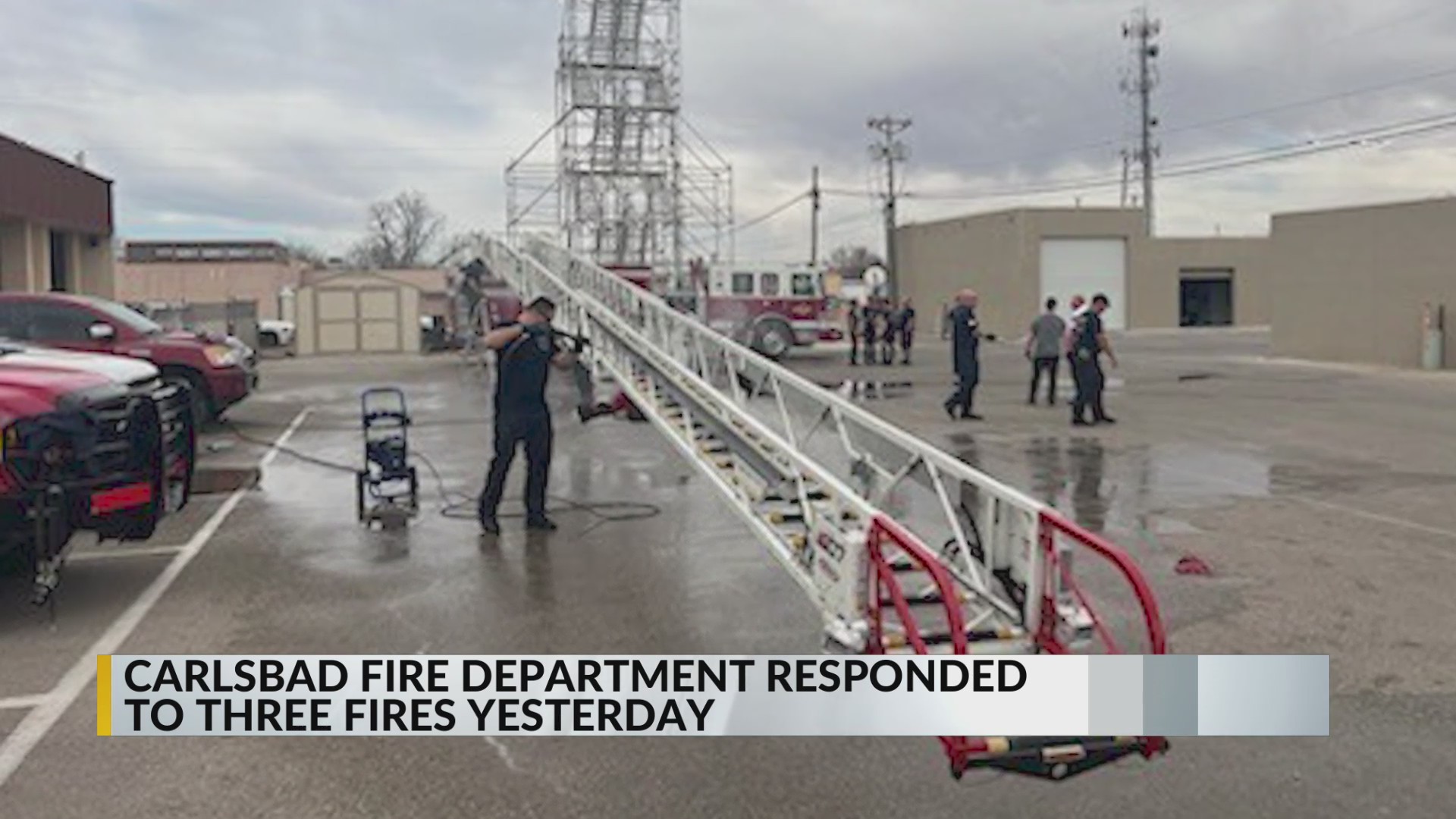 Carlsbad Fire Department deals with three fires in one day – KRQE NEWS ...