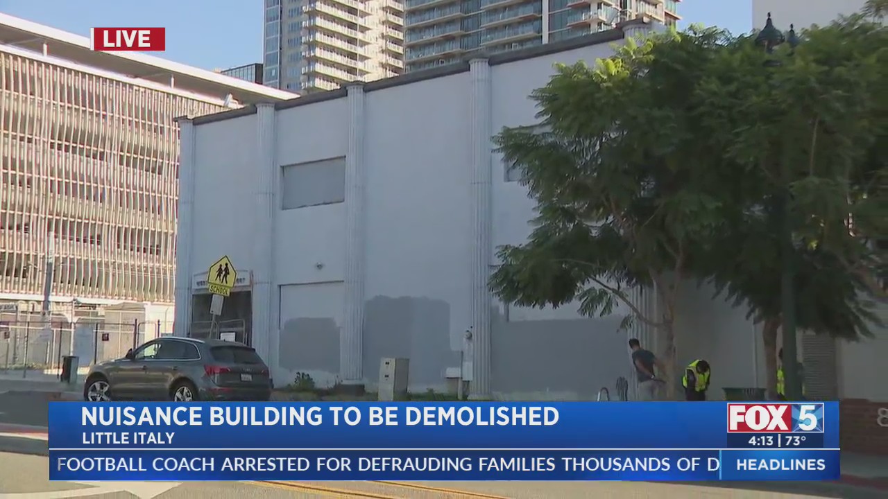 Nuisance Building To Be Demolished – FOX 5 San Diego & KUSI News