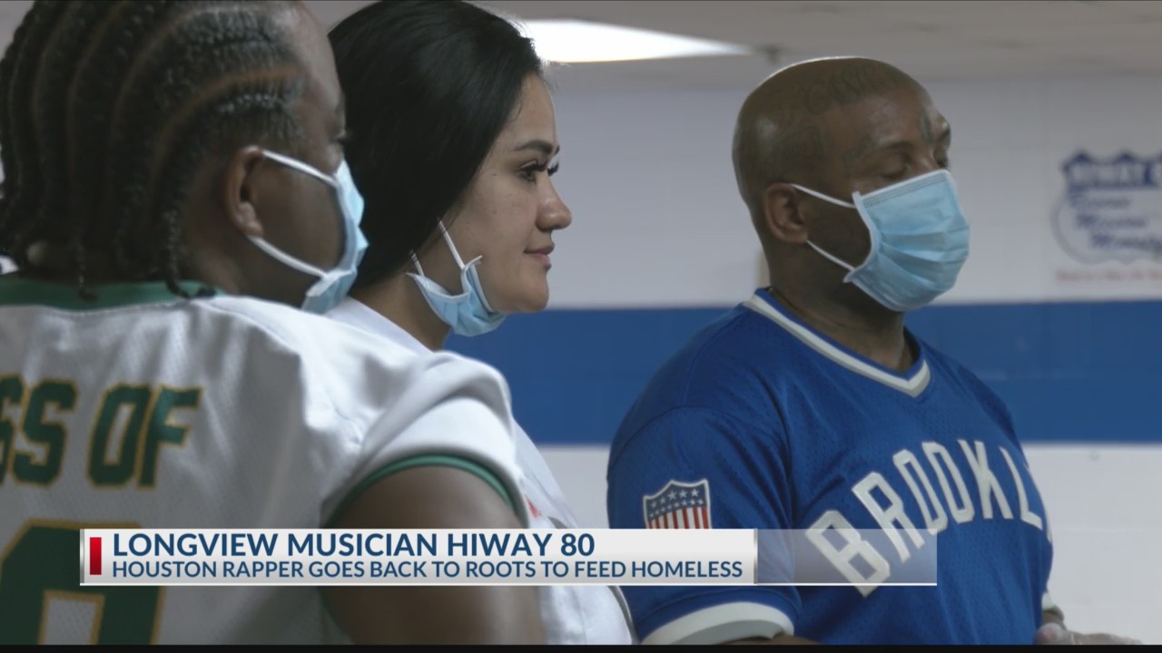 East Texas rapper feeds homeless at Hiway 80 in Longview – KTALnews.com