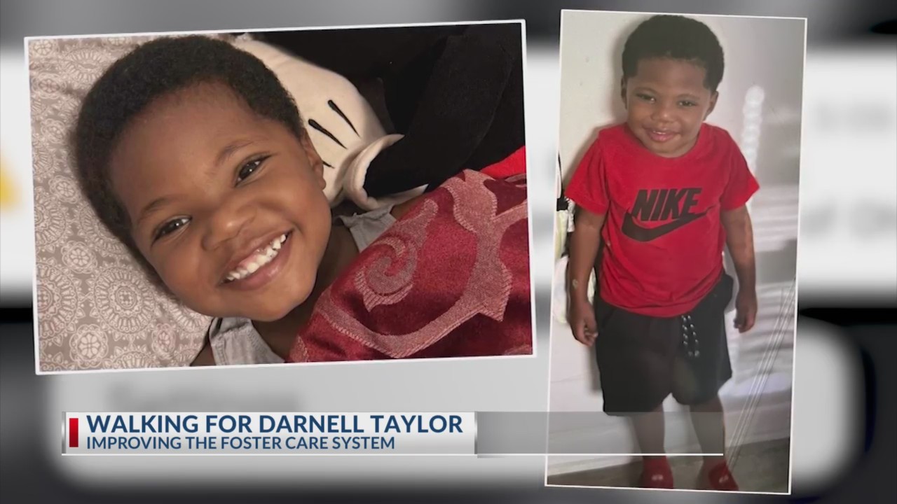 Twins from foster system walk in honor of Darnell Taylor – NBC4 WCMH-TV