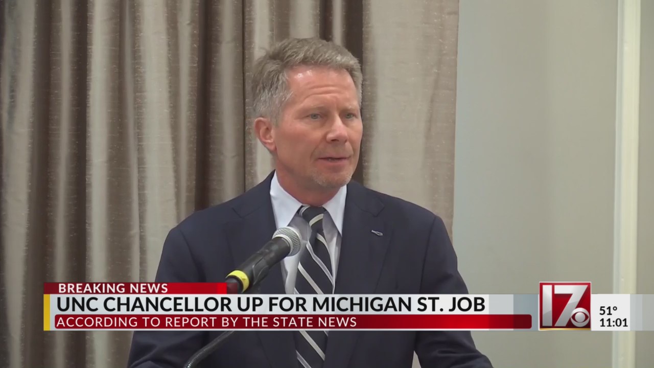 UNC Chancellor Kevin Guskiewicz reportedly finalist for Michigan State ...