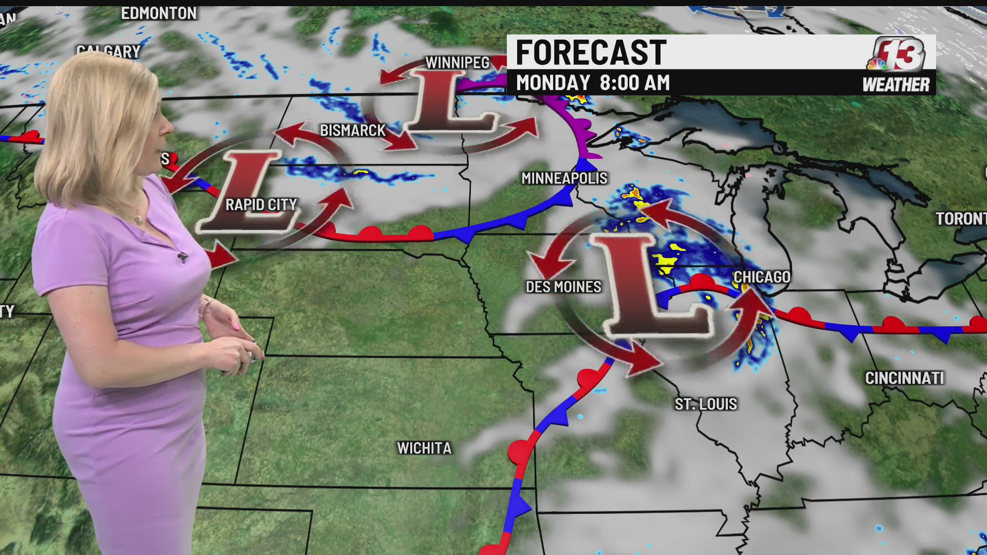 Monday Weather Forecast – who13.com