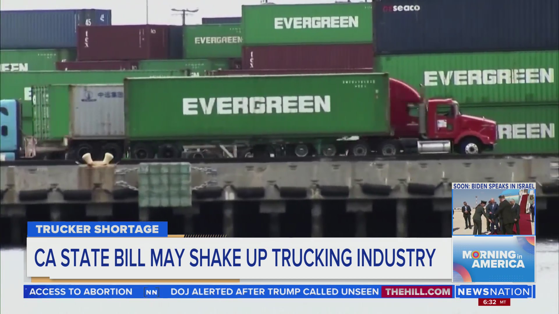CA state bill may shake up trucking industry | Morning in America ...