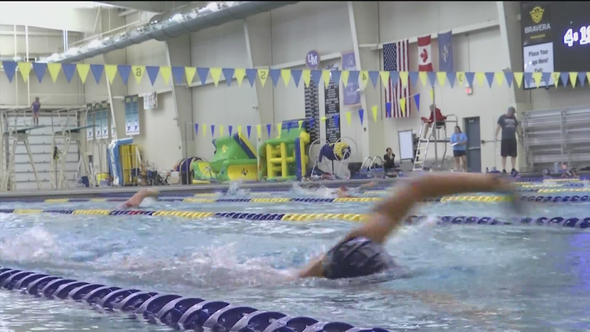 Swimming: Despite a smaller roster, Patriots finding success with ...
