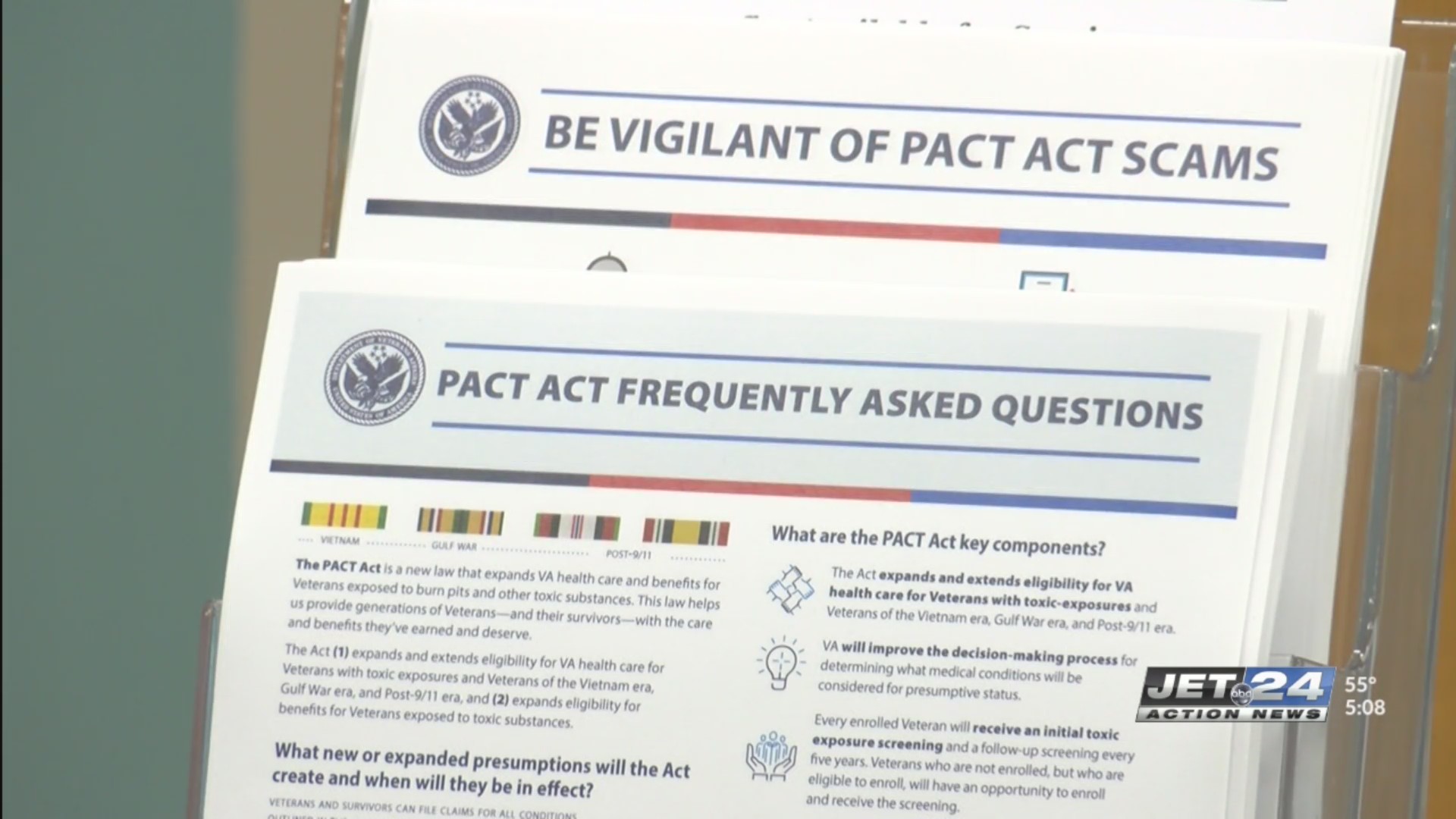 Veterans learn more about PACT Act at Erie VA Medical Center – WJET ...
