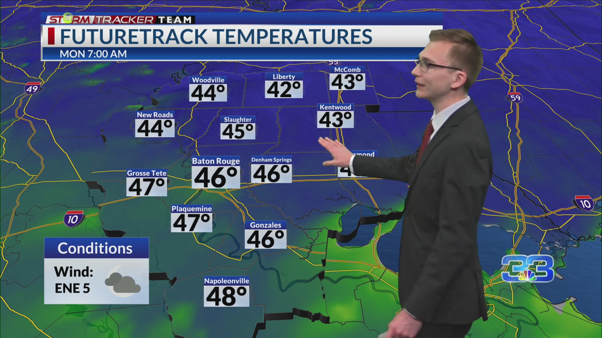 Weather Forecast for Baton Rouge – 3/9/24: Nice and cool end to the ...