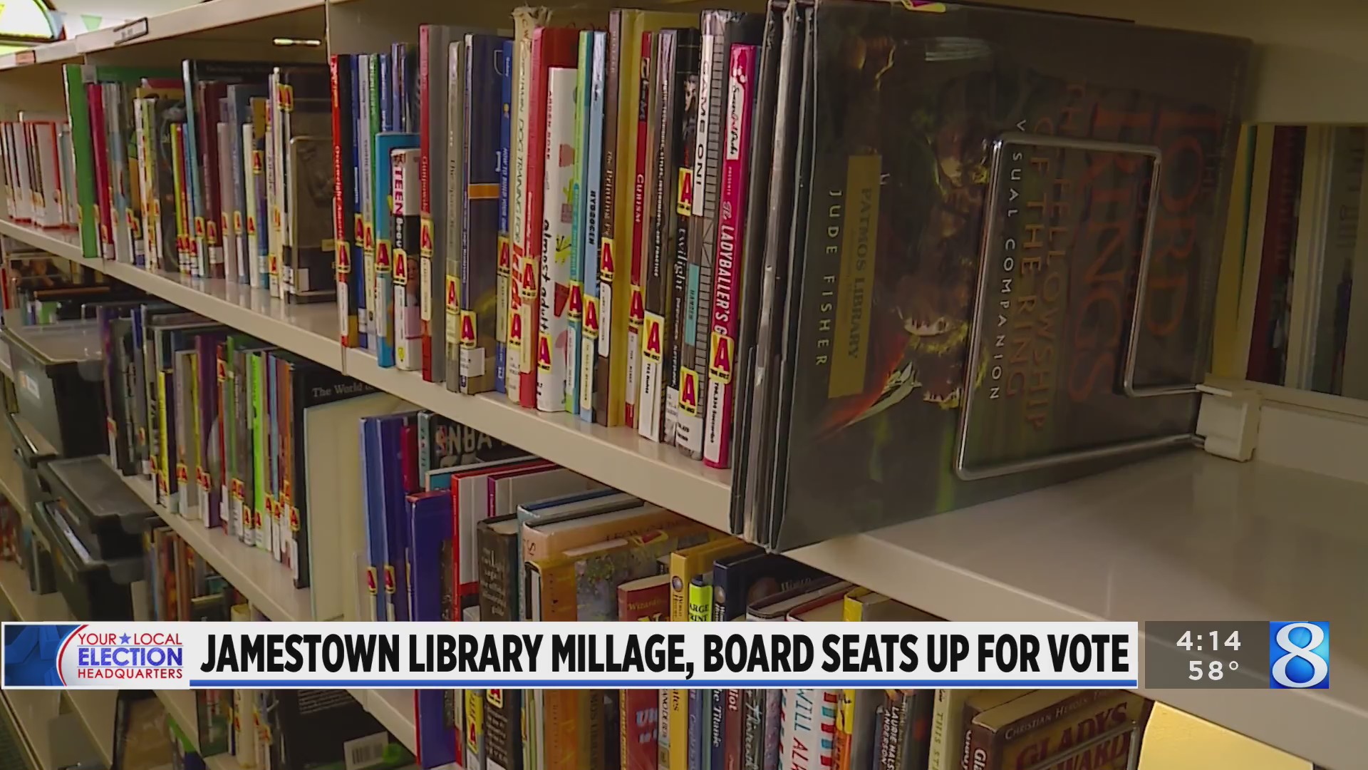 Jamestown library millage, board seats up for a vote Tuesday – WOODTV.com