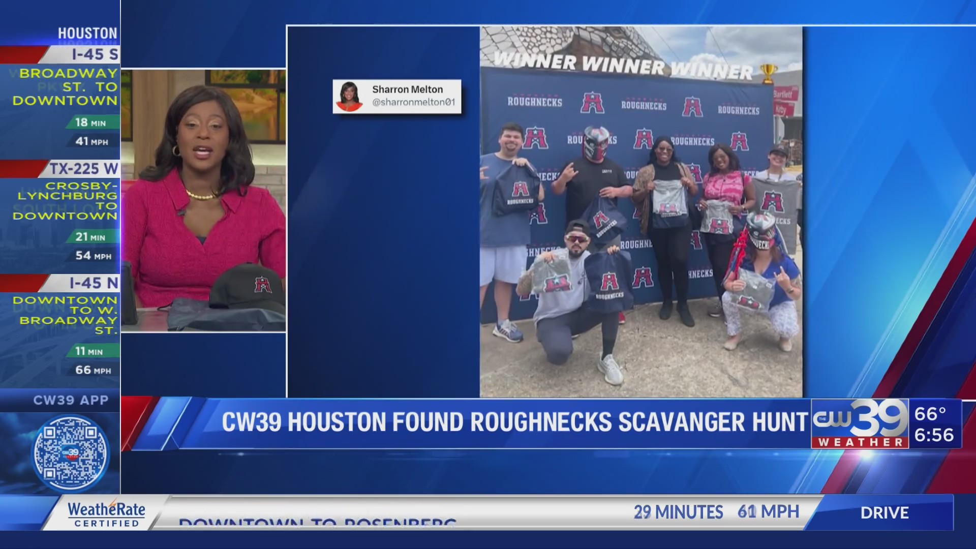 CW39 XFL Houston Roughnecks get fans “Hyped” with Scavenger Hunt and ...