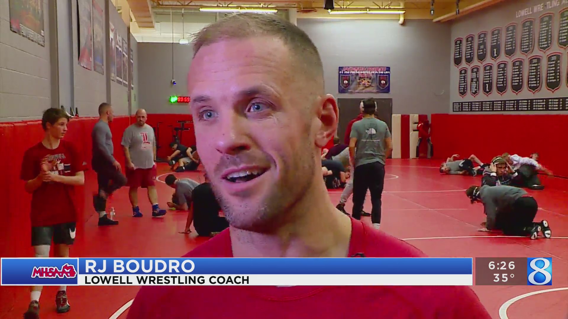 Lowell chases 10th consecutive wrestling championship – WOODTV.com